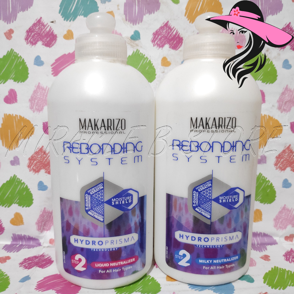 Jual MAKARIZO REBONDING SYSTEM HYDROPRISMA STEP 2 500 ML OBAT PELURUS ...