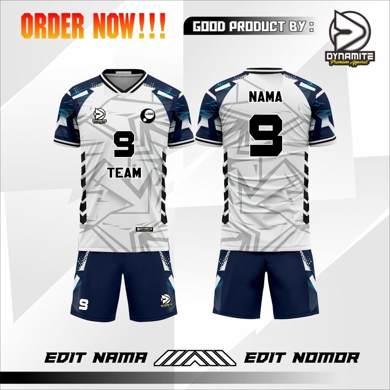 Jual jersy voli/olahraga fullprint desain customm | Shopee Indonesia