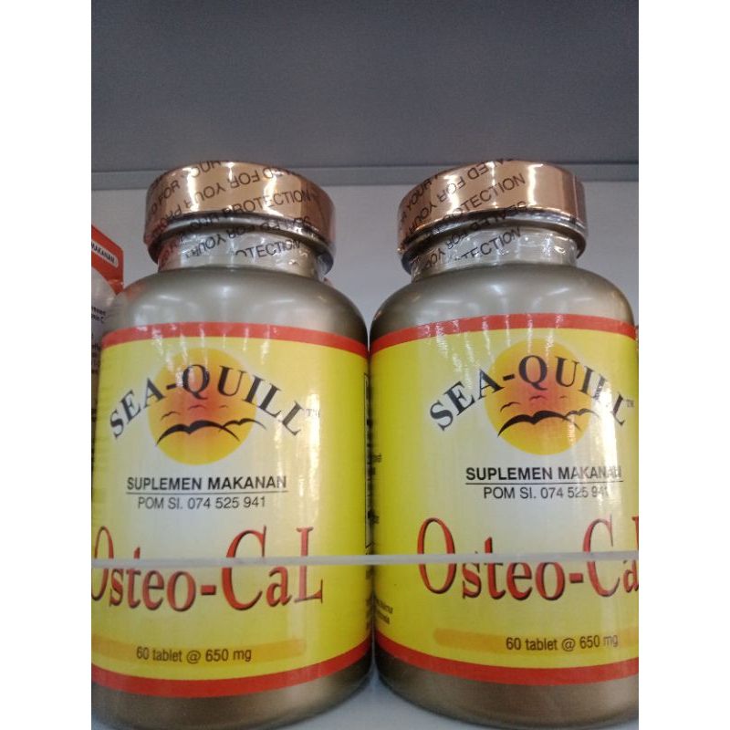 Jual Sea Quill Osteo-cal isi60 Terobosan Baru Melawan Osteoporosis ...