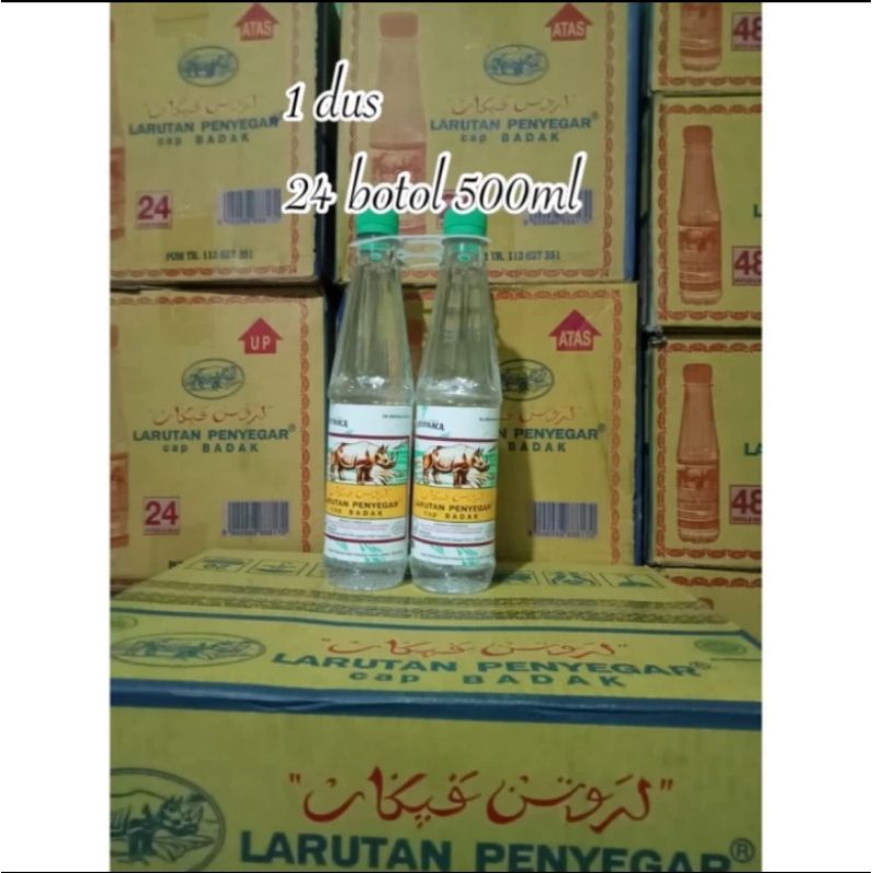 Jual Larutan Penyegar Cap Badak 500ml X 24 Botol | Shopee Indonesia