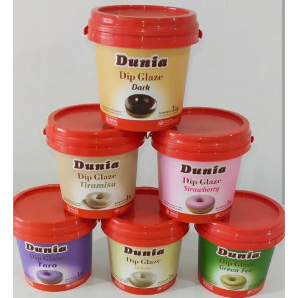 Jual Dunia Dip Glaze All Variant 1 Kg / Selai Dunia / Selai Donat ...