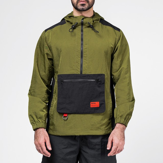 Jual Bodypack Shelter Anorak Jacket Pria - Olive | Shopee Indonesia