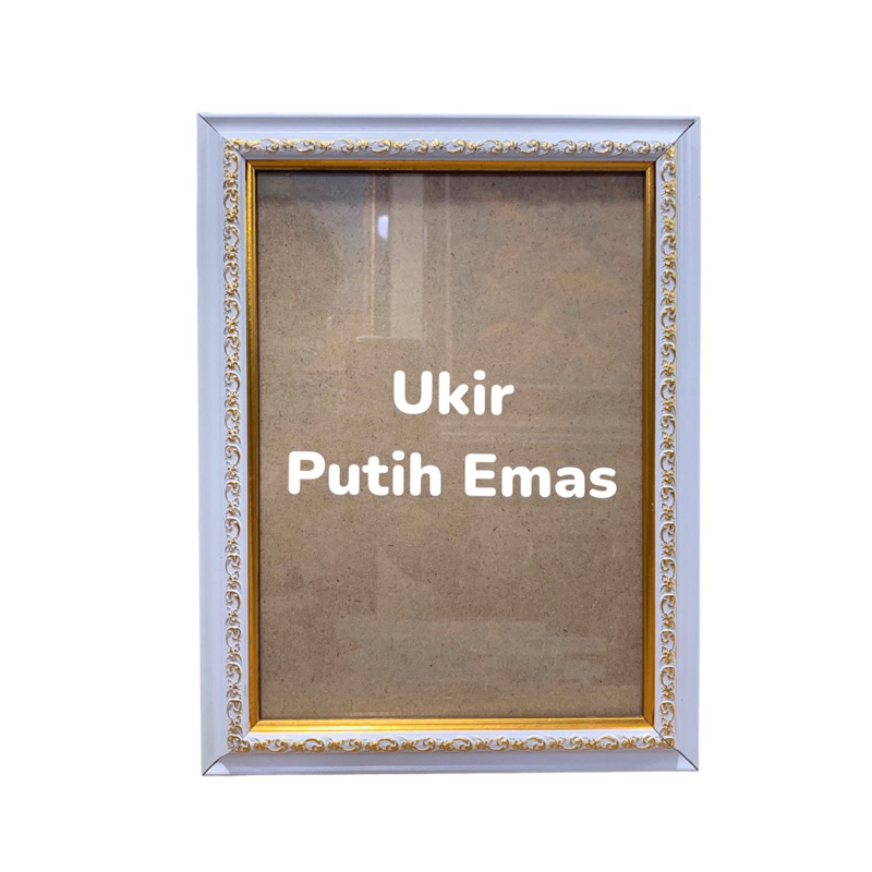 Jual BINGKAI FOTO 24R 60x80/PIGURA A1/FRAME FOTO A1 MINIMALIS PUTIH ...