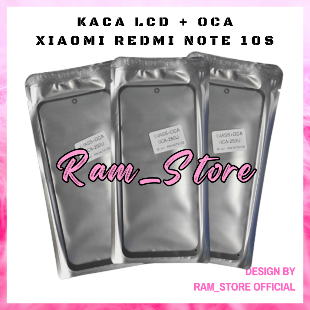 Jual Glass Kaca Lcd XIAOMI REDMI NOTE 10S Touchscreen Depan Plus Lem Oca Kering | Shopee Indonesia