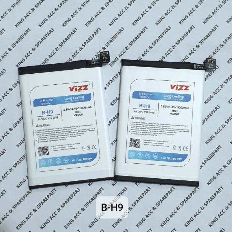 Jual BATERAI BATRE BATERE BATTERY VIVO Y19 2019 B-H9 BH9 VIZZ DOUBLE ...