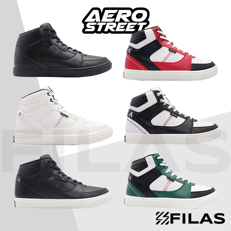 Jual (READY STOCK) Sepatu Aerostreet Hoops High dan Low Series Sneakers ...