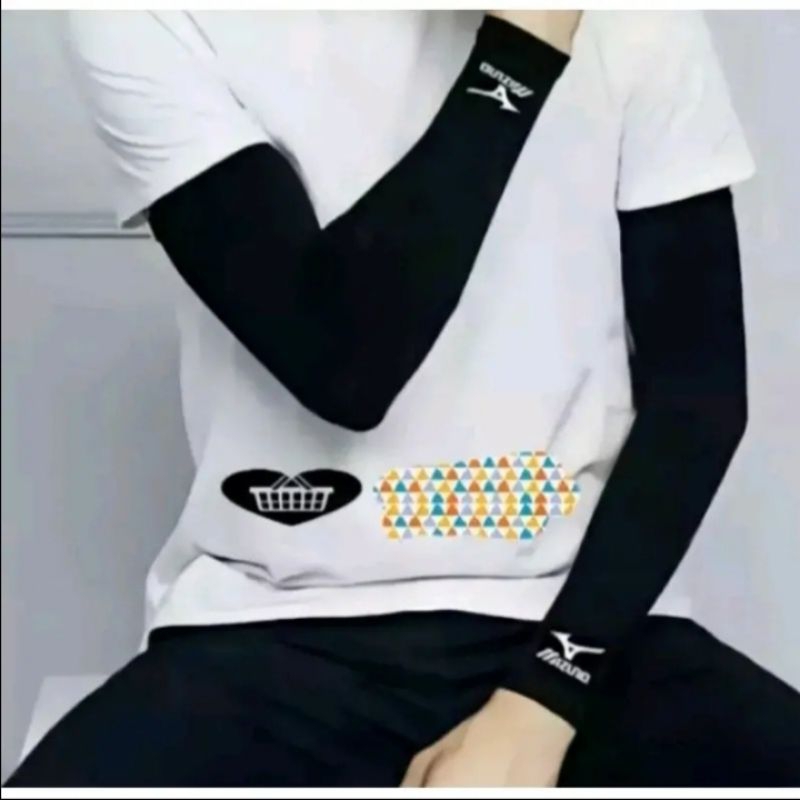 Jual Deker Tangan Pelindung Lengan Arm Sleeve Sport Mizuno Bola Voli ...