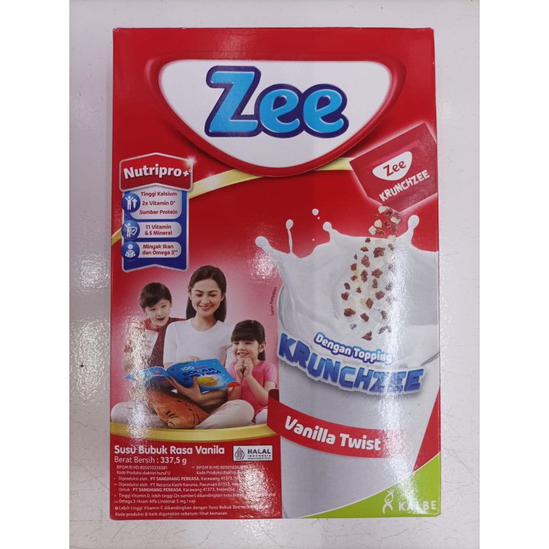 Jual Zee Susu Bubuk Rasa Vanila Twist 337g | Shopee Indonesia