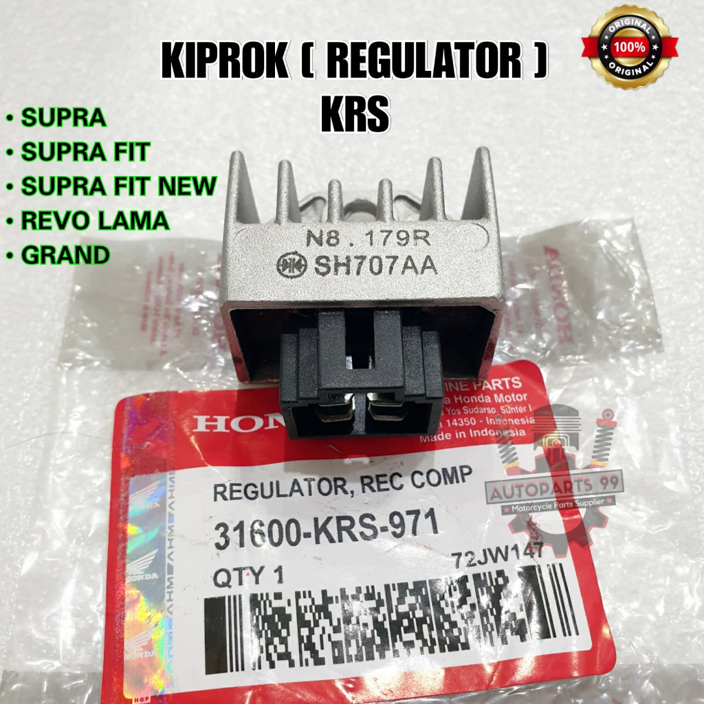 Jual Kiprok Supra Fit New Revo Lama Grand Original Honda Regulator ...