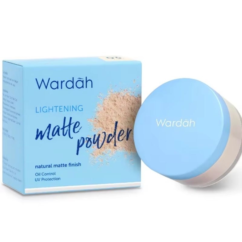 Jual Wardah Lightening Matte Powder SPF 15 PA++ | Oil Control | Bedak ...