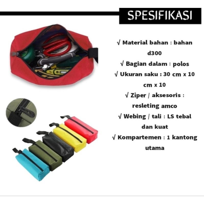 Jual Toolsbag Tas Perkakas Alat Tukang Bengkel Montir Mobil Motor ...
