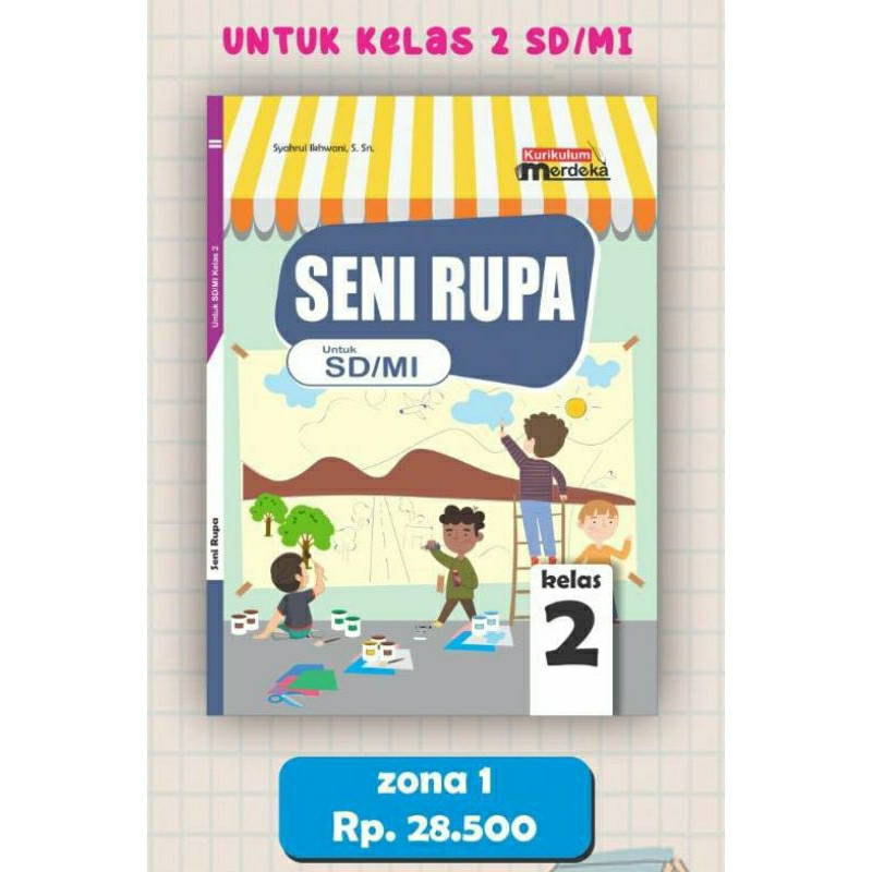 Jual Buku Seni Rupa SD / MI Kelas 1 2 3 4 5 6 Kurikulum Merdeka | Shopee Indonesia