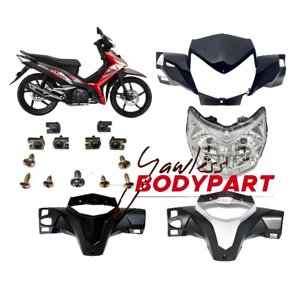 Jual Batok kepala depan belakang motor supra X 125 new fi injeksi 2014 ...