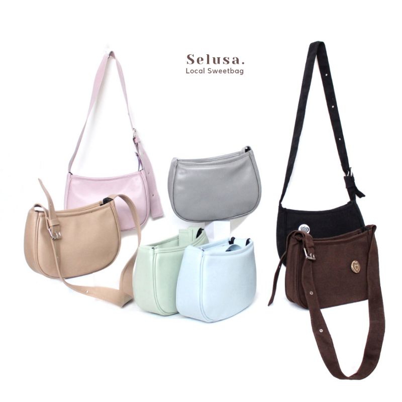 Jual SELUSA ALEXA SLINGBAG (FREE PIN AESTHETIC ONLY VERSI 1) | Tas ...