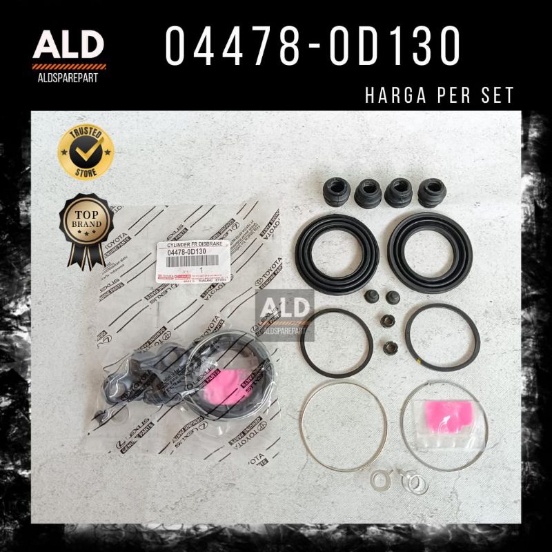Jual Caliper Kit - Karet Seal Cakram Depan Toyota NEW VIOS LIMO YARIS ...