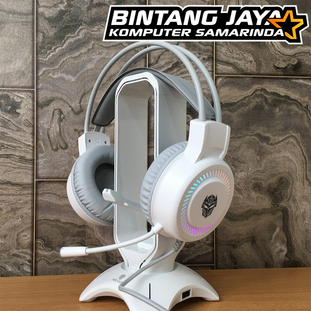 Jual Headset Gaming Rexus Vonix SH39 RGB - Putih | Shopee Indonesia