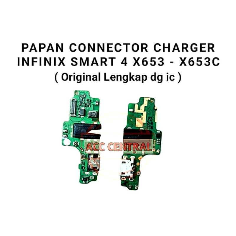 Jual Flexible Board Connector Charger Infinix Smart 4 X653 X653C Papan ...