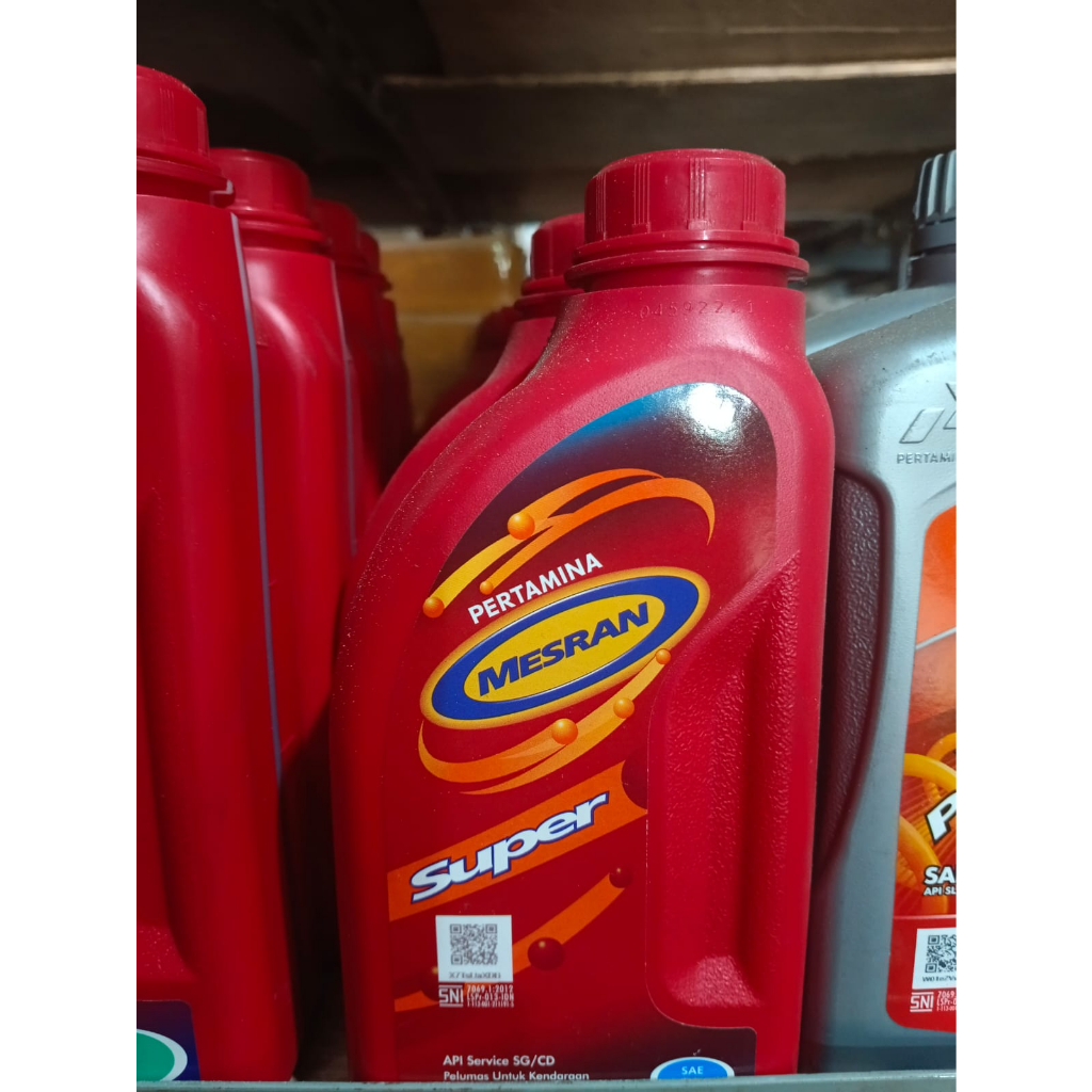 Jual OLI MESRAN SUPER 20W50 0,8 LITER PERTAMINA | Shopee Indonesia