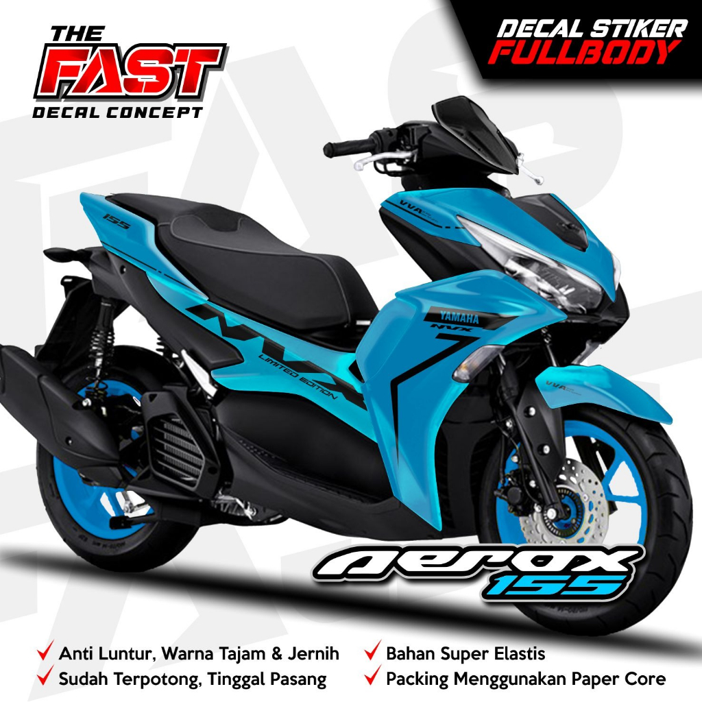 Jual BISA COD Decal Sticker Aerox New NVX Variasi Fullbody All New ...