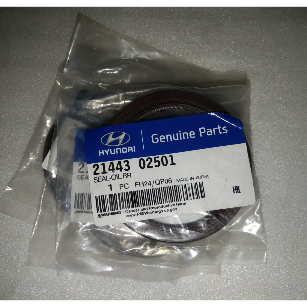 Jual SEAL OIL BELAKANG HYUNDAI I10,ATOZ,EON,GETZ 2144302501 | Shopee ...