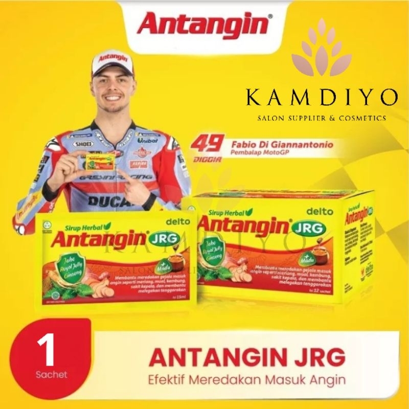 Jual Antangin JRG Sirup Herbal Sachet - 15ml | Meredakan Masuk Angin ...