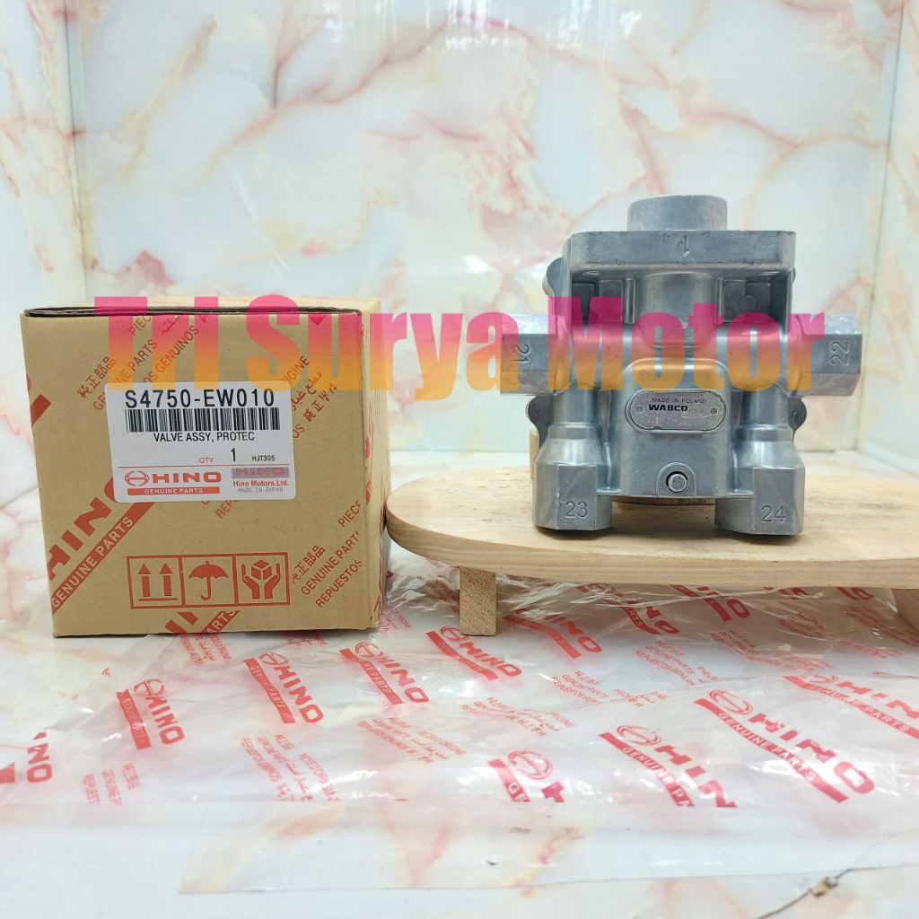 Jual VALVE PROTECTION 4 CIRCUIT RELAY VALVE ANGIN 4JALUR HINO 500 NEW ...