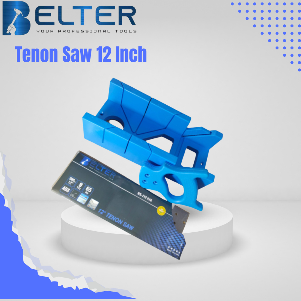 Jual Back Saw Set Miter Box Saw 12" Gergaji Mitre Manual Gergaji ...