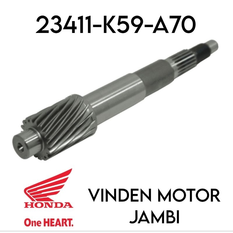 Jual AS PULLY SHAFT DRIVE VARIO 150 ESP 23411-K59-A70 AHM | Shopee Indonesia