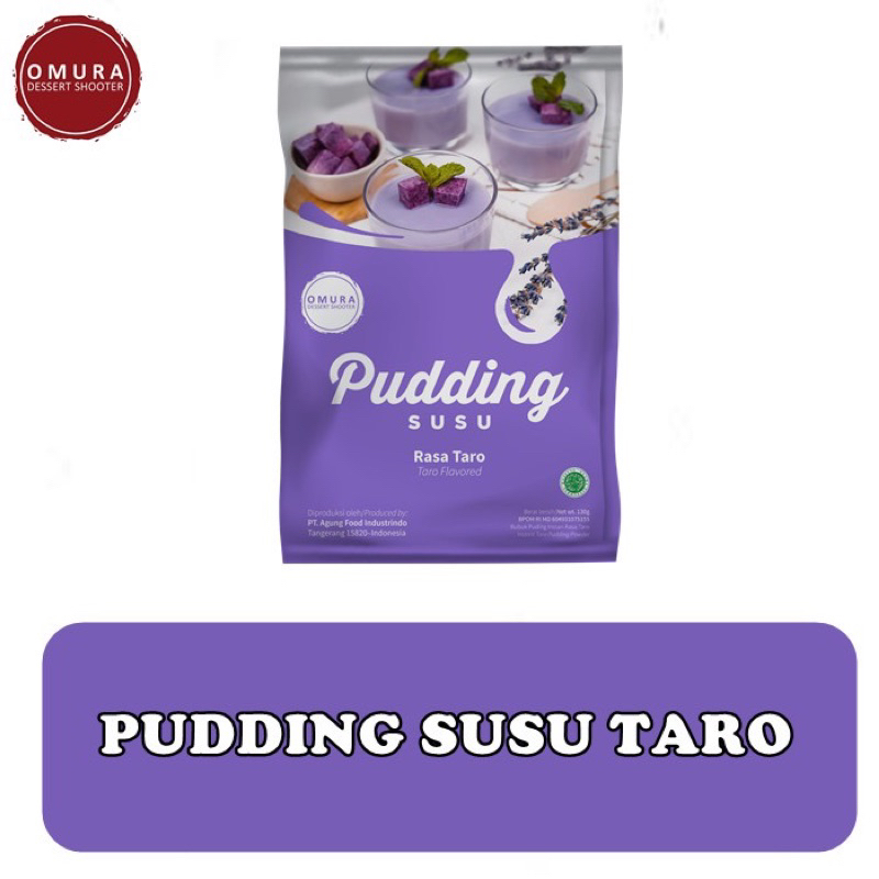 Jual Omura Dessert Shooter Puding Susu Rasa Taro Omura Powder | Shopee ...