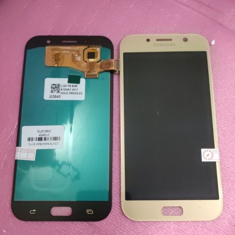 Jual LCD SMG A720 /A720f/A7 2017 OLED | Shopee Indonesia