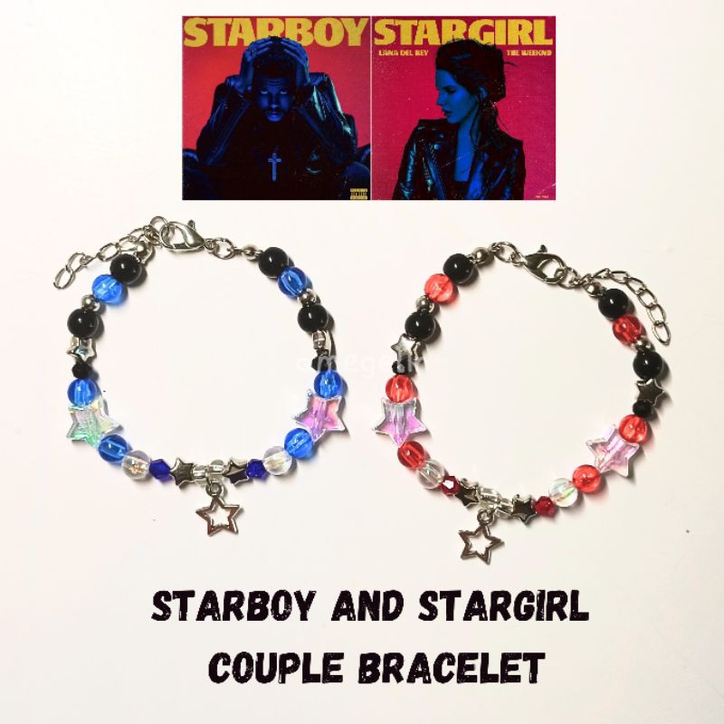 Jual starboy and stargirl beads bracelet by amegelin | gelang aesthetic ...
