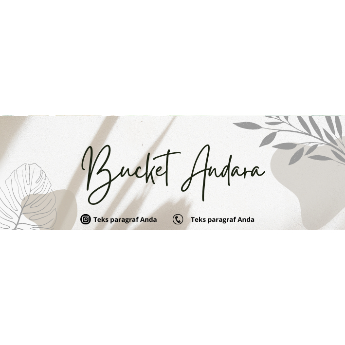 Jual STIKER BUKET / STIKER BOUQET / STIKER BUCKET CUSTOM NAMA BRAND ...