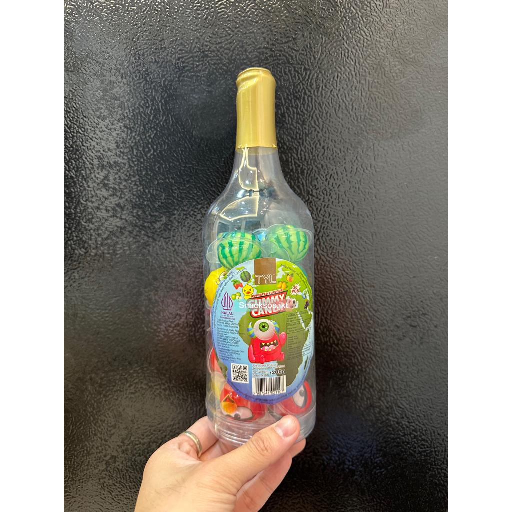 Jual [200gr] TYL Assorted Flavour Gummy Jelly Candy Korea - Permen ...