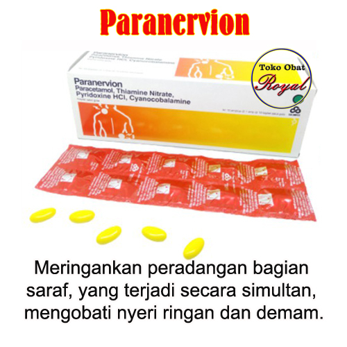 Jual Paranervion Pereda Nyeri Otot, Pegal dan Kesemutan | Shopee Indonesia
