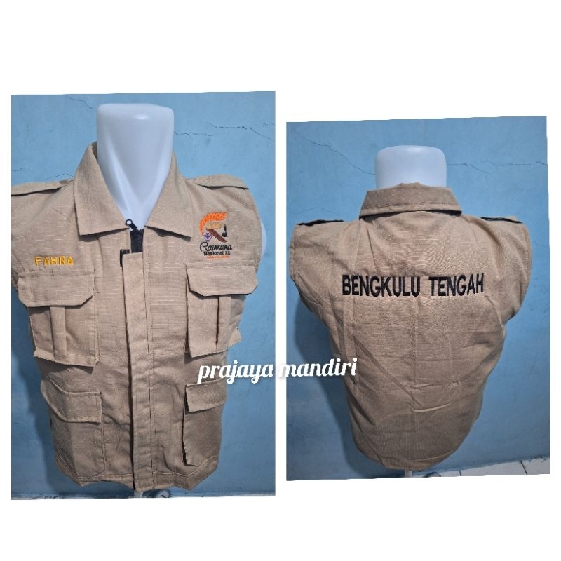 Jual Rompi PRAMUKA | RAIMUNA | Costum Bordir | Shopee Indonesia