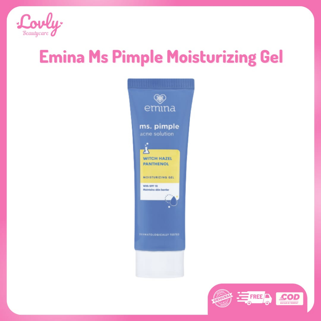 Jual Emina Ms. Pimple Acne Solution Moisturizing Gel 20 mL - Pelembab ...