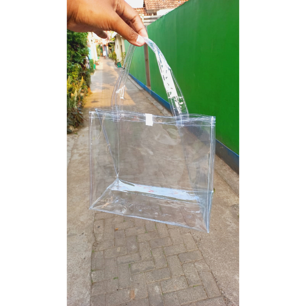 Jual 30x25x15 Tas mika full polos custom / Tas Parcel Lebaran Premium ...