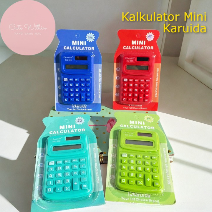 Jual Kalkulator Karuida Mini 8 digit - K 888 - calculator original ...