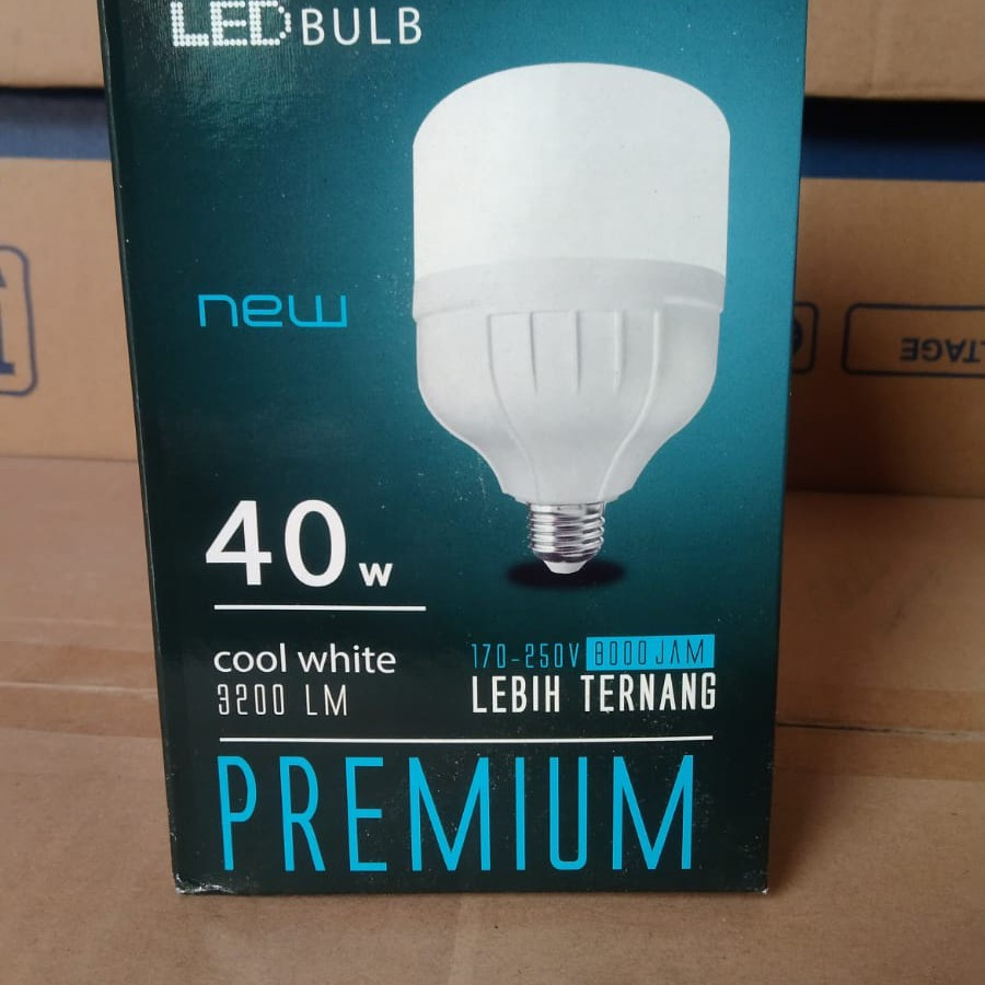 Jual 1 DUS Lampu LED Bulb Capsule Panaled 40W putih | Shopee Indonesia