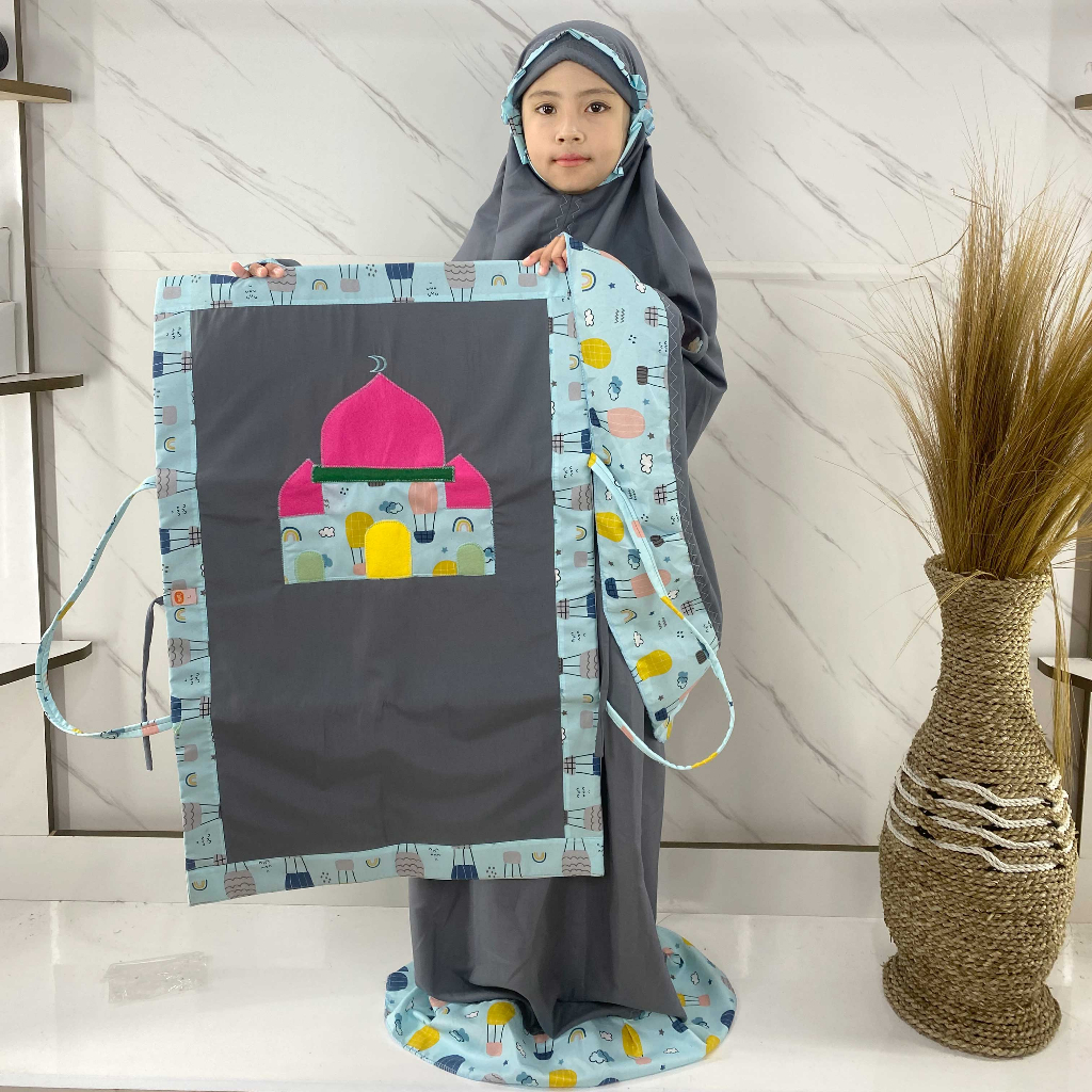Jual Mukena Anak Tas Sejadah 2in1 Motif Karakter / Mukena Anak Katun 5 ...