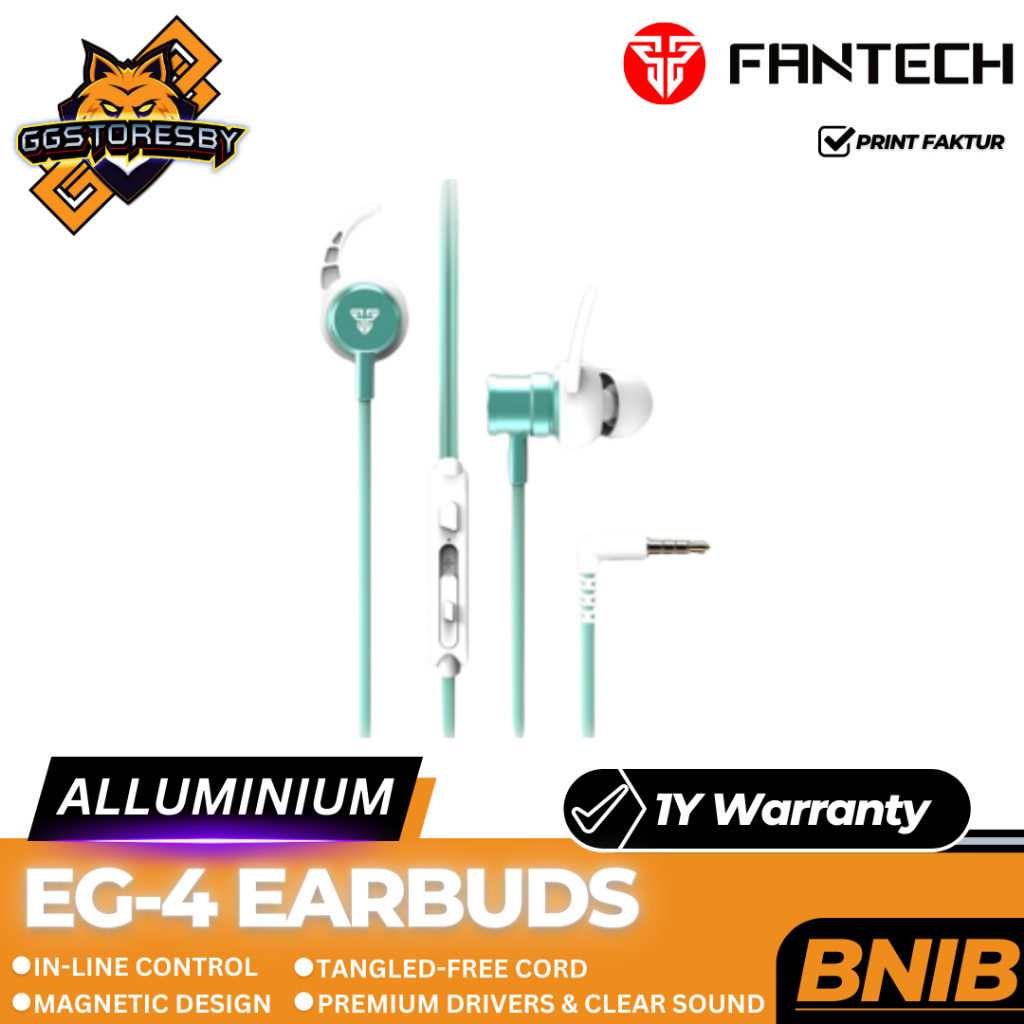 Jual FANTECH EG4 EARBUDS PREMIUM EARPHONE | Shopee Indonesia