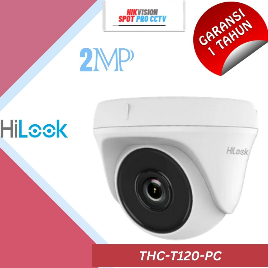 Jual HILOOK - CCTV INDOOR 2MP / THC-T120-PC | Shopee Indonesia
