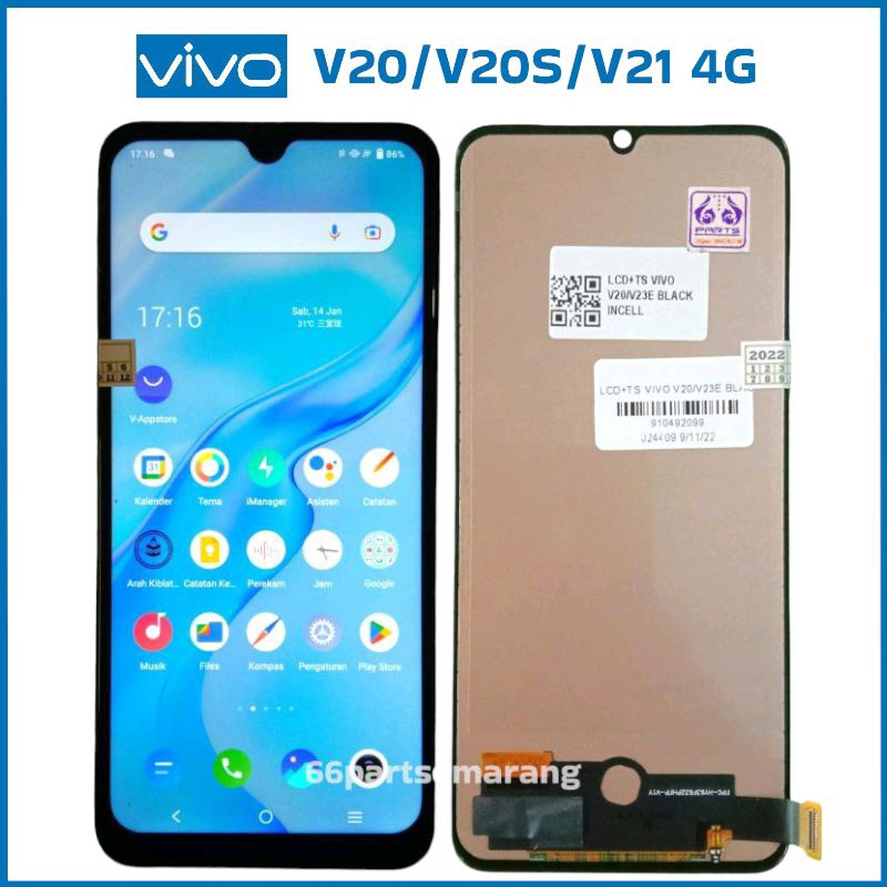 Jual Lcd Touchscreen Vivo V20 / V20 2021 / V20 4G / V20S / V20 SE / V21 ...