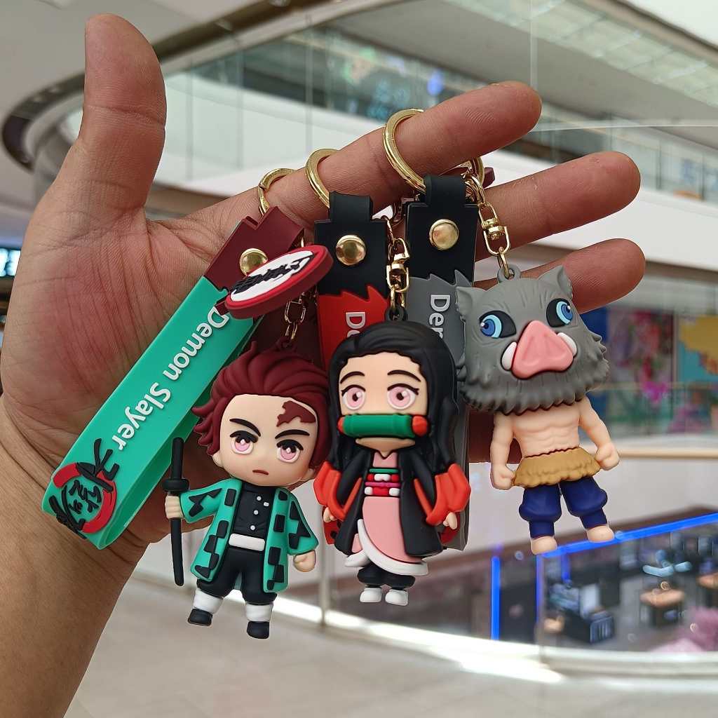 Jual Gantungan Kunci Kimetsu No Yaiba Demon Slayer Nezuko Kamado Key ...