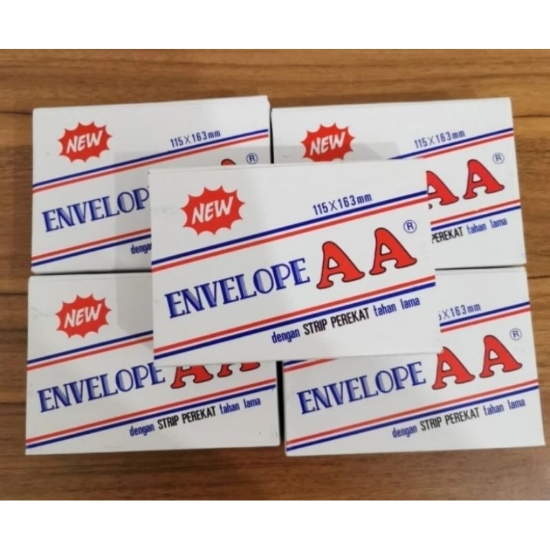 Jual Amplop polos AA lem 100 lbr | Shopee Indonesia