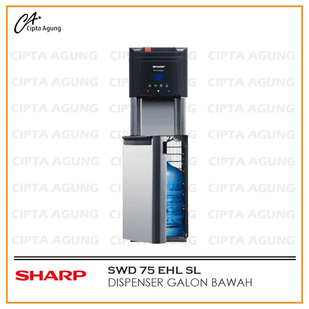 Jual DISPENSER GALON BAWAH SHARP SWD 75 EHL SL - [BDG] | Shopee Indonesia