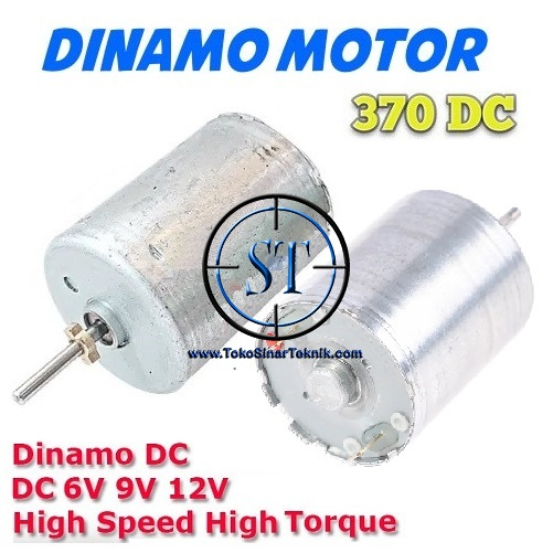 Jual Dinamo DC Motor RK370 RS370 RS RK 370 DC Dc 6-12V RC Hair Dryer ...
