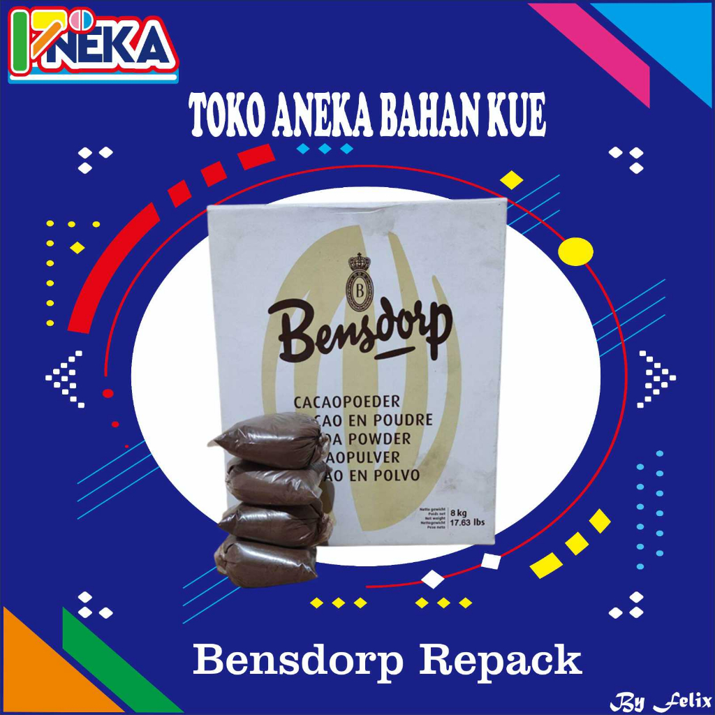 Jual Coklat bubuk Bensdorp 1/2kg repack | Shopee Indonesia
