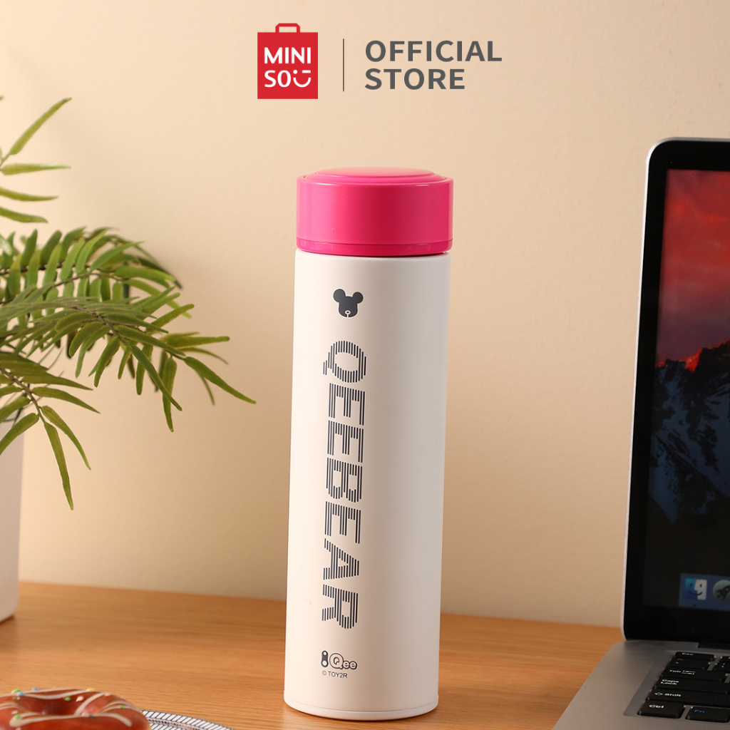 Jual Miniso Qee Termos Air Panas 450ML Botol Minum Aesthetic Lucu 304SS ...