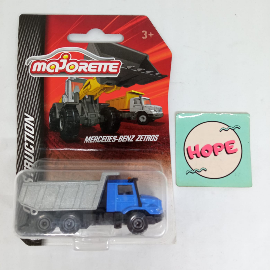 Jual Majorette Mercedes-Benz Zetros Diecast Construction Original ...